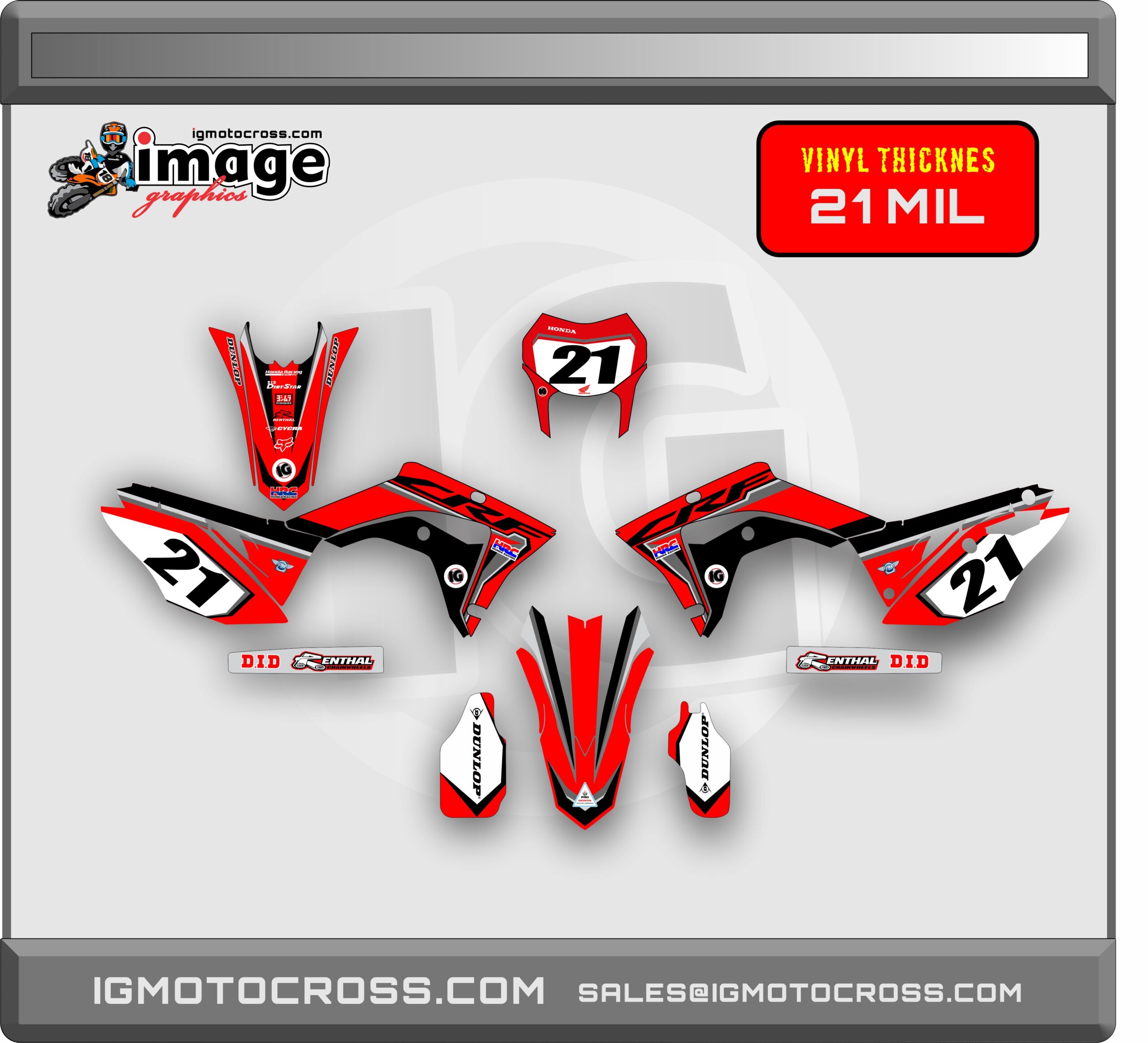 HONDA CRF 450 L CLX8829 - Image Graphics
